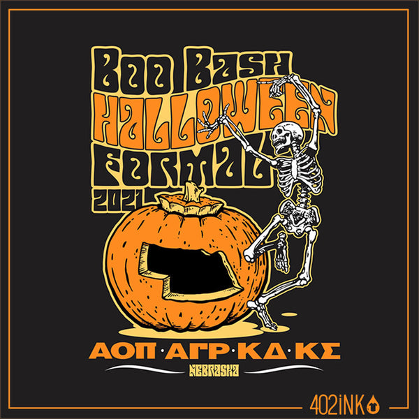 Boo Bash Skeleton Shirt – 402ink